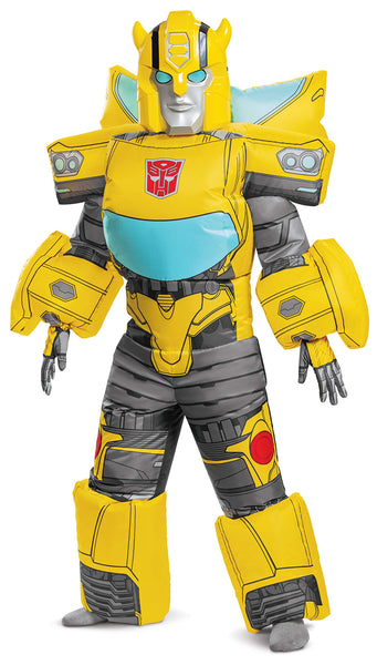Disguise Transformers Bumblebee Inflatable Boys' Costume, Yellow ...