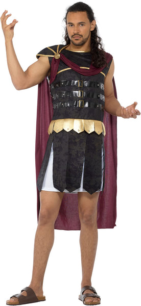 Roman Field Commander Soldier Warrior Men's Costume Large 42-44 ...